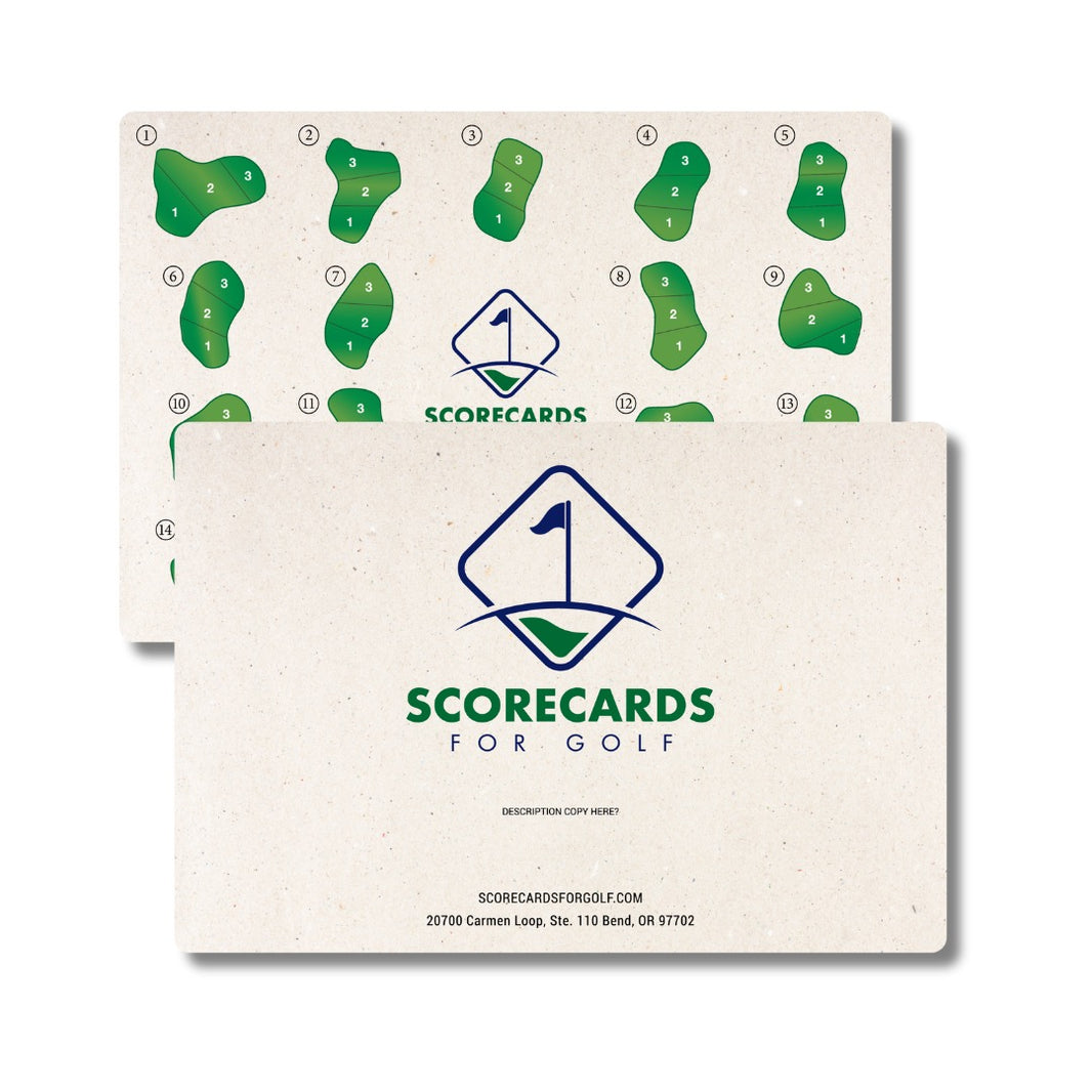 Scorecards For Golf