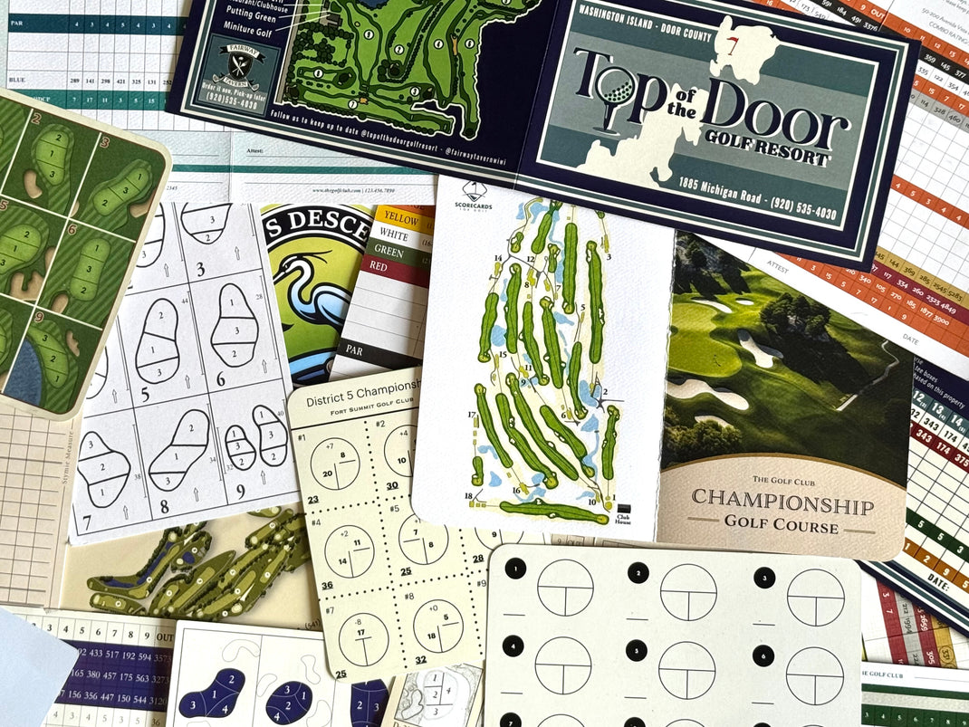 Scorecards For Golf